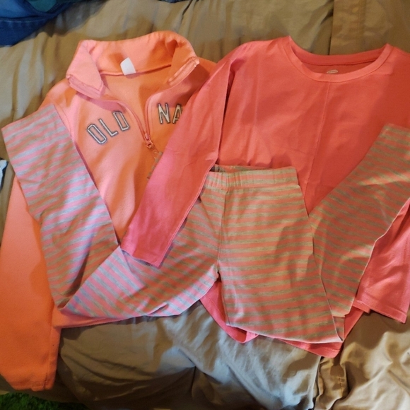 Old Navy | Matching Sets | Set Of 3 With Flaws Neon 67 Girls | Poshmark